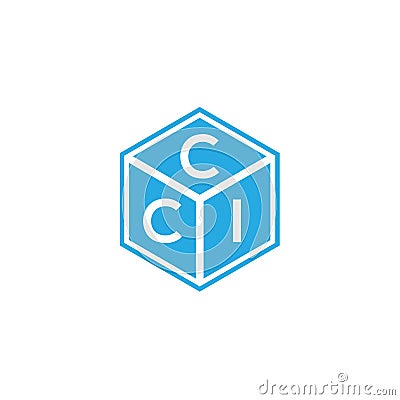 CCI Letter Logo Design On Black Background. CCI Creative Initials ...