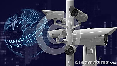 Animation of CCTV Cameras with Scope Scanning and Information Flowing ...