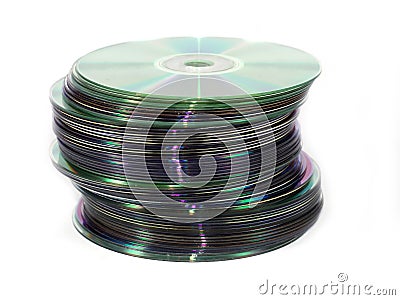 Cd Pile Royalty Free Stock Photo - Image: 425275