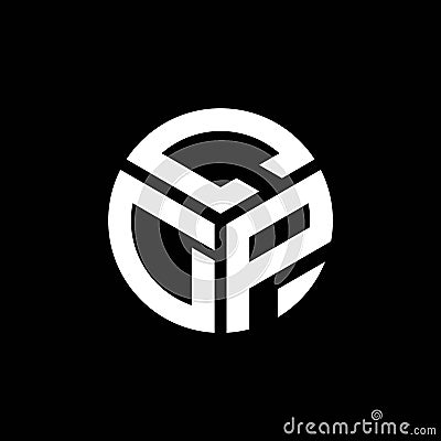 CDP Letter Logo Design On Black Background. CDP Creative Initials ...