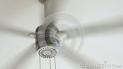 Ceiling fan rotating stock video. Video of room, authentic - 103735053