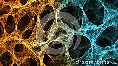 Cellular Membrane Textures Forming Organic Grid Patterns Featuring ...