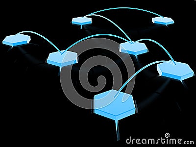 Cellular Network Royalty-Free Cartoon | CartoonDealer.com #13633733