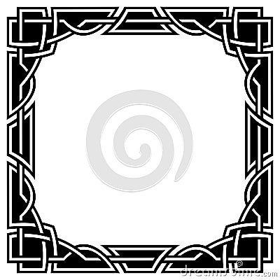Celtic Border Stock Vector - Image: 46920939