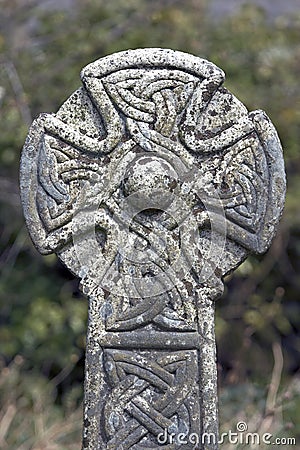 Celtic Cross, Wales Royalty Free Stock Image - Image: 14086976