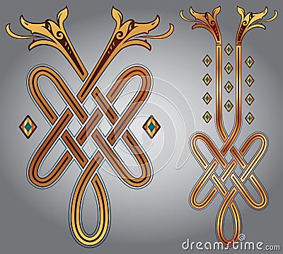 CELTIC MOTIFS Royalty Free Stock Photo - Image: 27287205