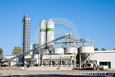 Cement Factory Stock Images - Image: 16566034