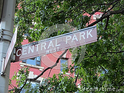 Central Park Sign Royalty Free Stock Photos - Image: 37561148