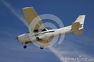 Cessna 172S On Final Approach Royalty-Free Stock Photo | CartoonDealer ...