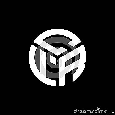 CFR Letter Logo Design On Black Background. CFR Creative Initials ...
