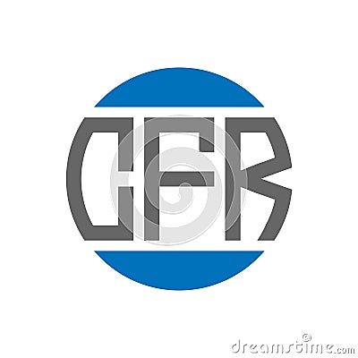 CFR Letter Logo Design On White Background. CFR Creative Initials ...