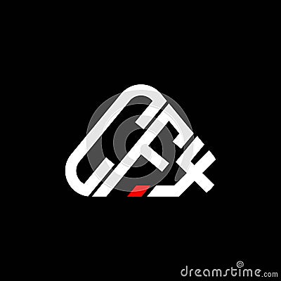 CFX Letter Logo Creative Design With Vector Graphic, CFX Simple And ...