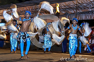 Chamara Dancers Perform During The Esala Perahera In Kandy, Sri Lanka ...