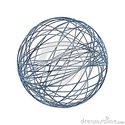 Chaos Wire Ball Stock Photos - Image: 8390463
