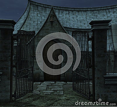 Chapel Gates Stock Photography | CartoonDealer.com #15978704