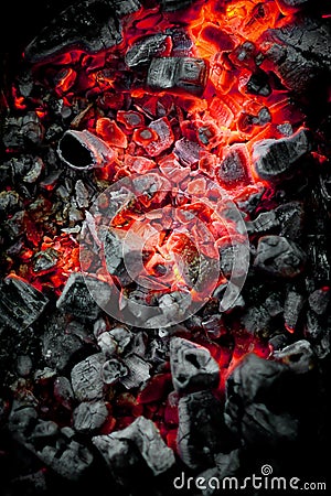 Charcoal Fire Stock Photos - Image: 6040153