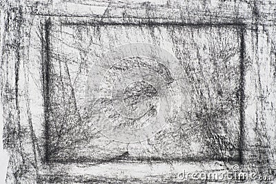 Charcoal On Paper Drowing Background Texture Royalty-Free Stock Photo ...
