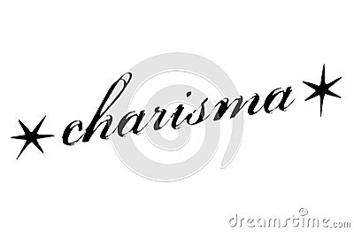 Charisma Sticker Stamp Vector Illustration | CartoonDealer.com #102046786