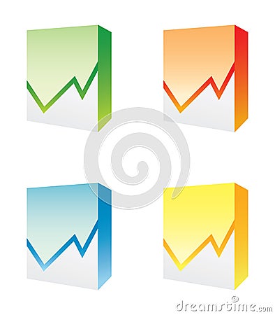 Chart Boxes Stock Image | CartoonDealer.com #10538203