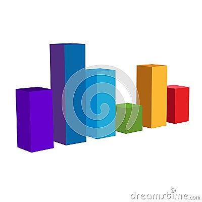 Chart Color Diagram Icon. Vector | CartoonDealer.com #39804502