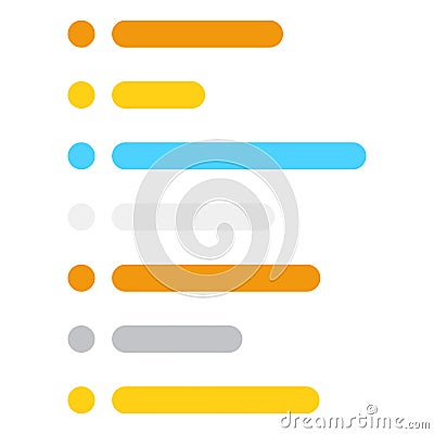 Check List Icon Vector, Document Content View Icon, List Symbol ...