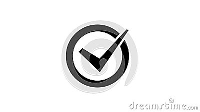 Check Mark Animation 4k Video. Stock Footage - Video of graphic, accept ...