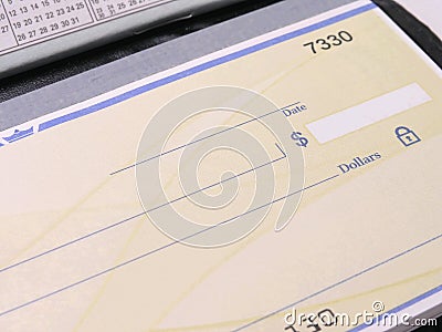 Check In Open Checkbook Stock Photos - Image: 1809863