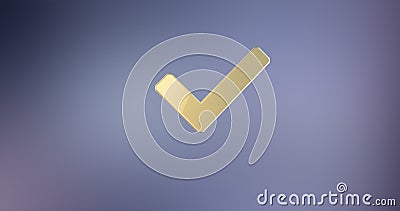 Animated Check Mark, Tick Icon Stock Footage - Video of abstract ...