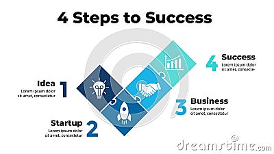 Check Sign Infographic. Successful Business Presentation Slide Template ...