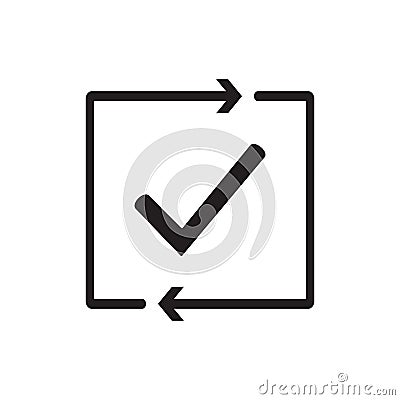 Checking Process Icon. Successfully Checked. Approved. Testing ...