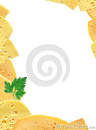 Cheese Frame Stock Photo - Image: 50502645