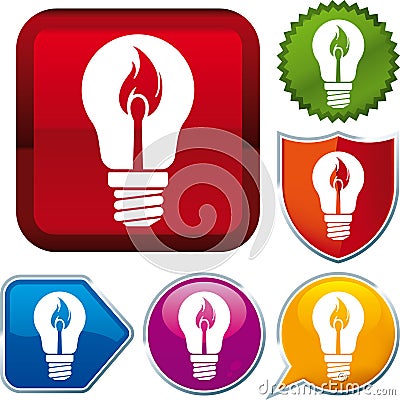 Chemical Energy Icon Vector Illustration | CartoonDealer.com #26995292