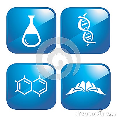 Chemical Icons Royalty Free Stock Photos - Image: 16931088