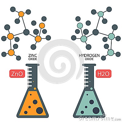 Chemistry Lab Elements Fusion Molecules Stock Vector - Image: 48243568