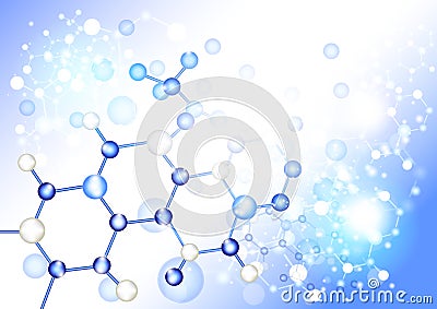 Chemistry Vector Blue Background Royalty Free Stock Photos - Image ...