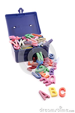 Chest Of Alphabet Stock Image | CartoonDealer.com #35694253