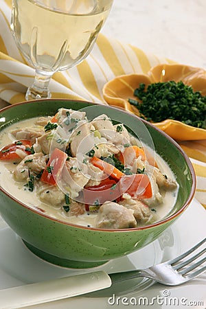 Chicken Blanquette Royalty Free Stock Images - Image: 5761819