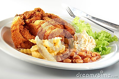 Chicken Chop Royalty Free Stock Images - Image: 23925219