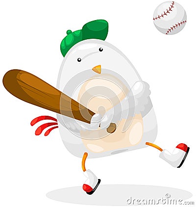 Pig baseball player stock vector. Illustration of pitcher - 35934258