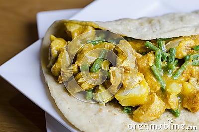 Chicken Roti Royalty Free Stock Images - Image: 22063149