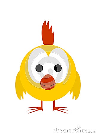 Clueless chicken stock vector. Illustration of humor - 20976389