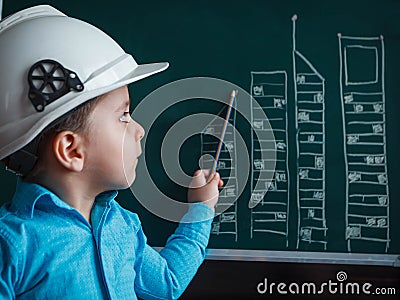 The Child Drew A Drawing Royalty-Free Stock Photography | CartoonDealer ...