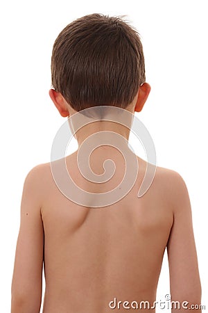 Child's Back Stock Photography - Image: 4474152