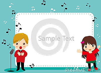 Children Frame Royalty Free Stock Photography - Image: 16918507
