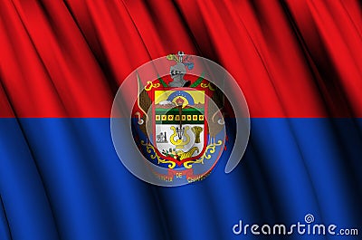 Chimborazo Waving Flag Illustration. | CartoonDealer.com #154819045