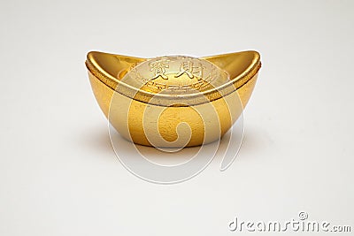 Chinese Gold Symbol Stock Photography - Image: 17526382