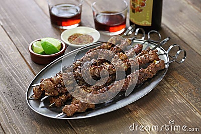 Chinese Lamb Skewers, Yang Rou Chuan Stock Photo | CartoonDealer.com ...