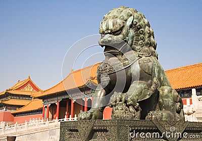 Chinese Lion Royalty Free Stock Photography - Image: 11112177