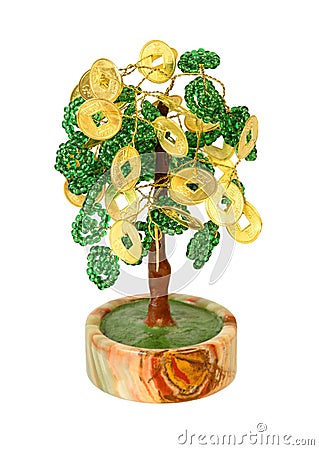 Chinese Money Tree Stock Photos - Image: 25096283