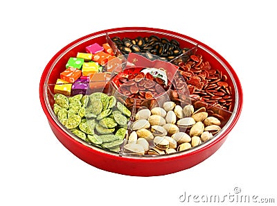 Chinese New Year - Chinese Candy Box Royalty Free Stock Photos - Image ...